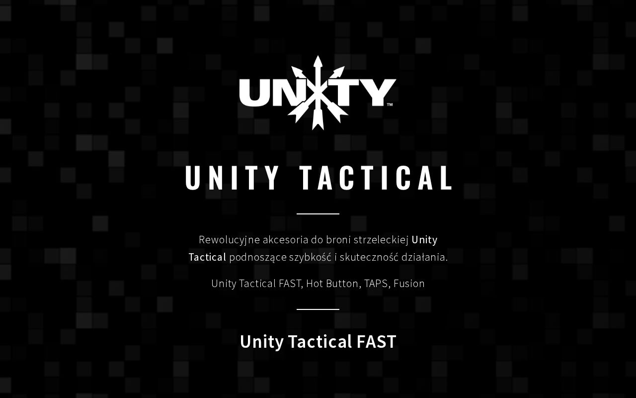 Unity Tactical - akcesoria do broni, montaże do optyki